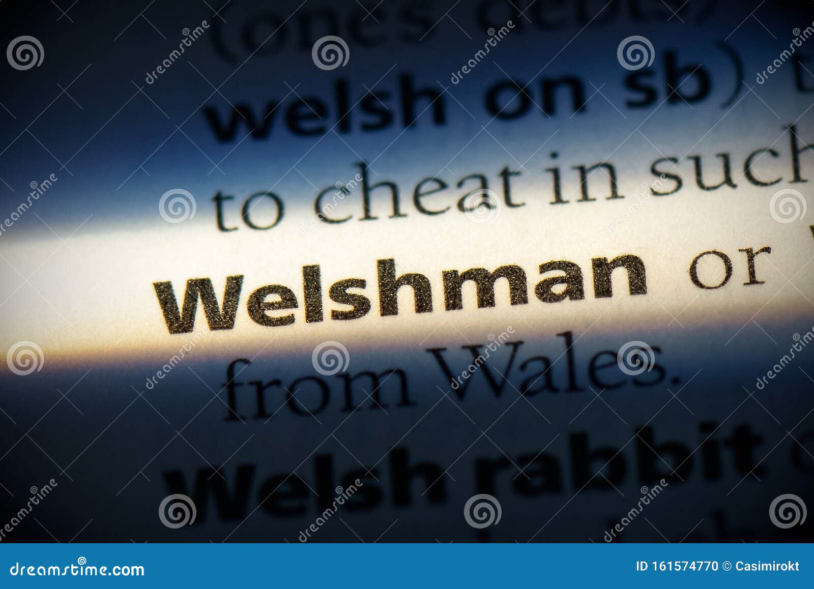 Welshman stock photo. Image of definition, detail, learn - 161574770