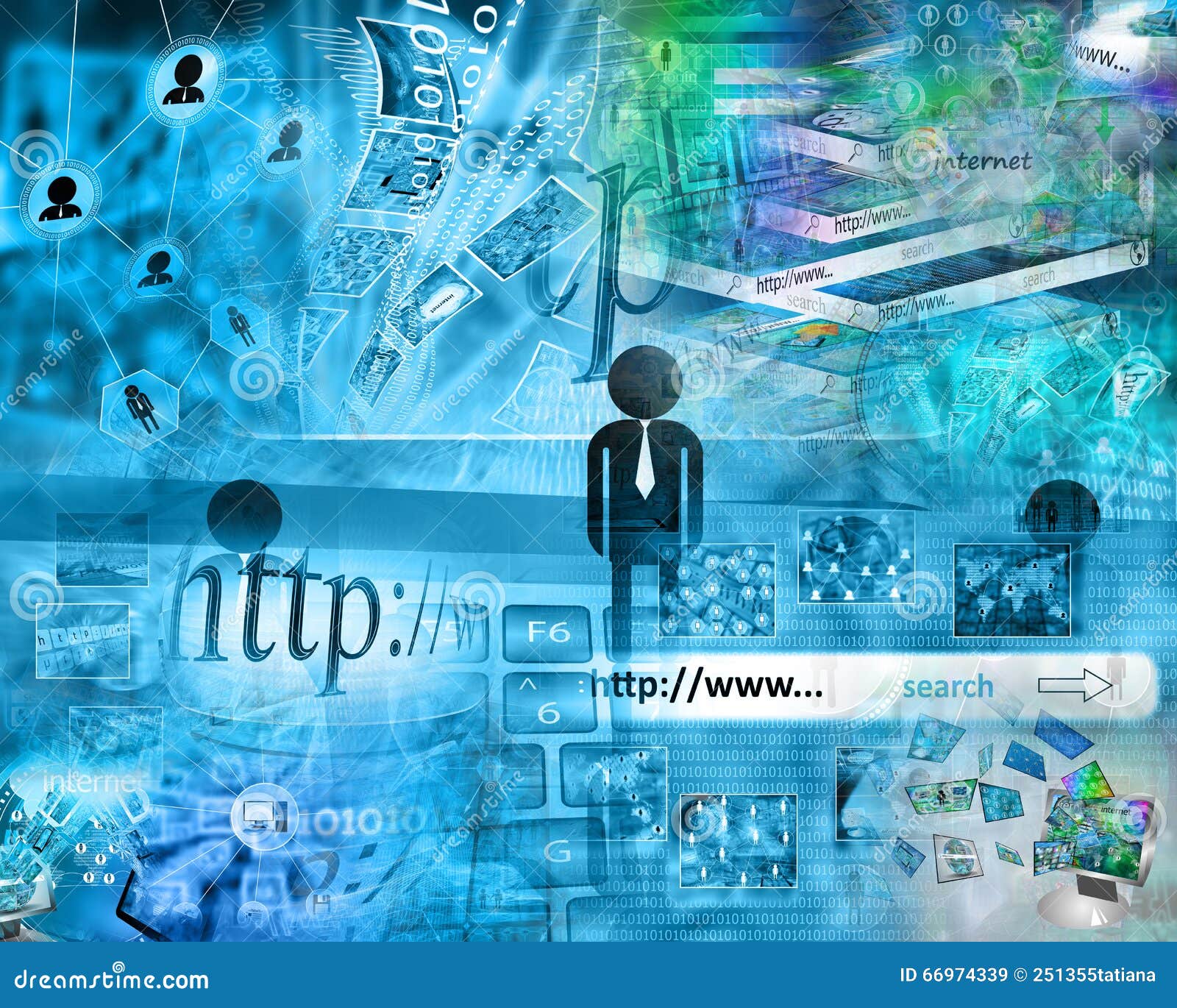 Welt des Internets stock abbildung. Illustration von wahl - 66974339