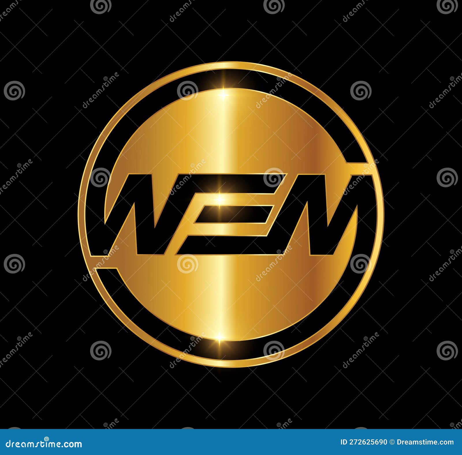WEM Monogram Initial Golden Logo Vector Icon Stock Vector ... WEM Monogram Initial Golden Logo Vector Icon Stock Vector ...