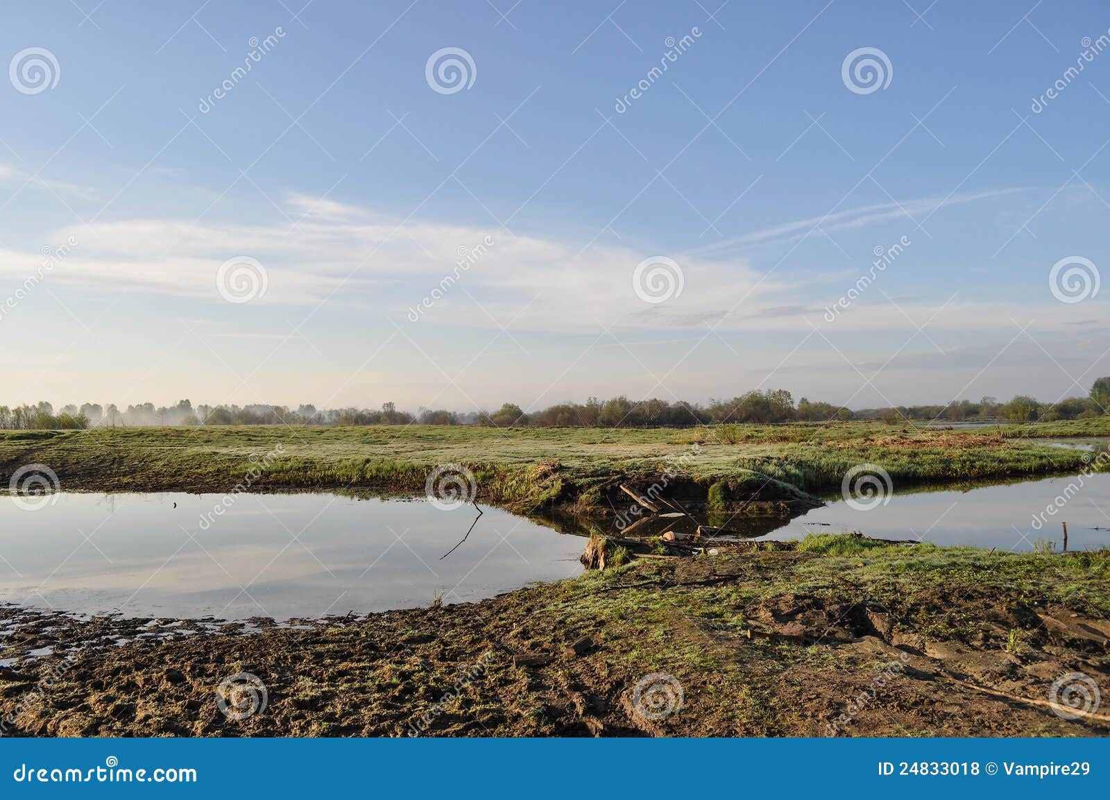 Went on a fishing trip stock photo. Image of grass, river - 24833018