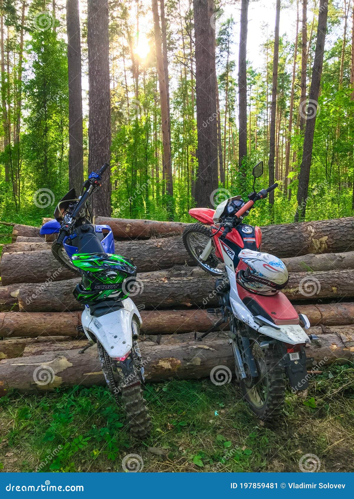 Two Friends Go By Motorcycle By The Leh - Manali Highway In High ...