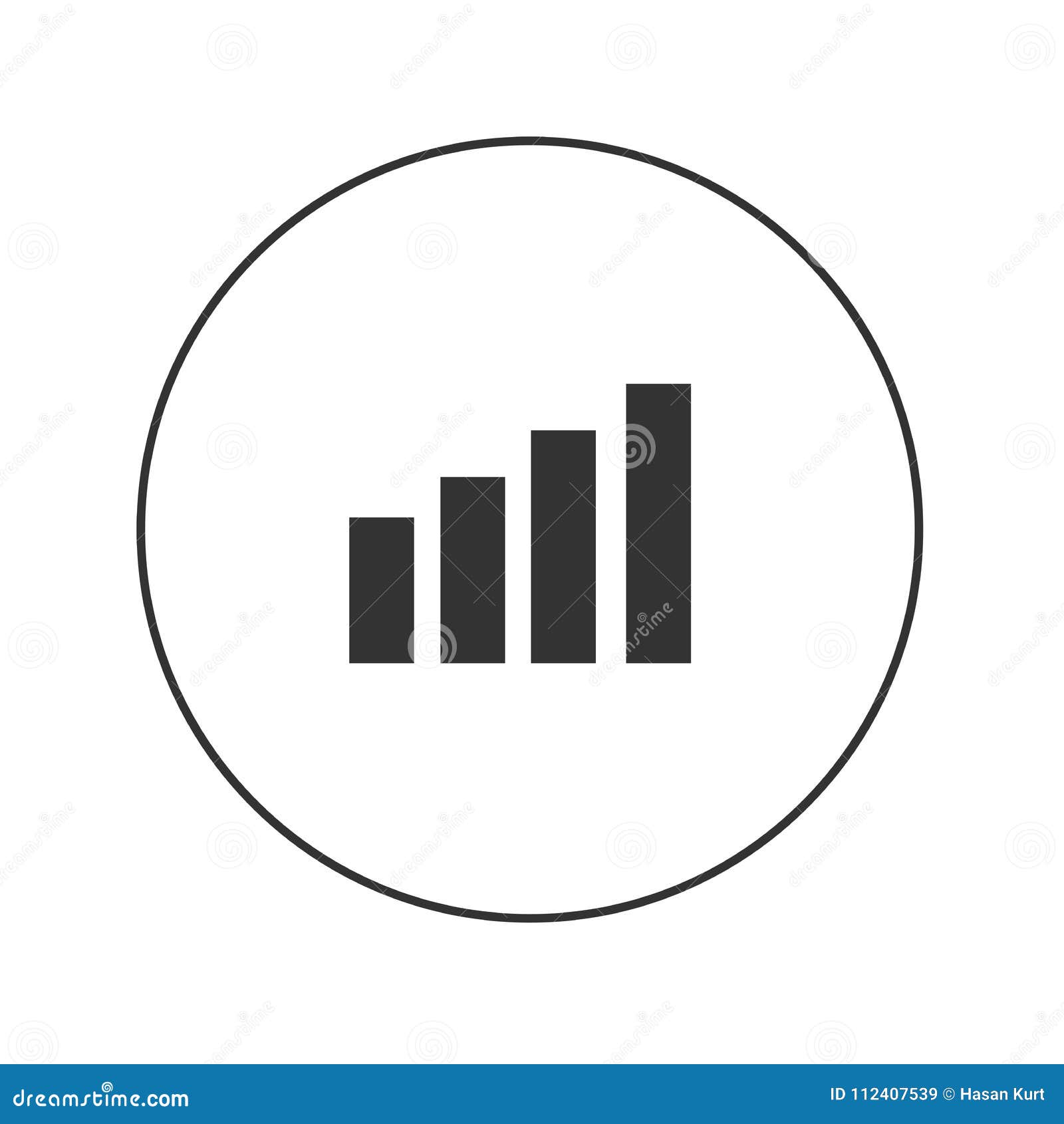 Signal vector web icon stock vector. Illustration of marker - 112407539