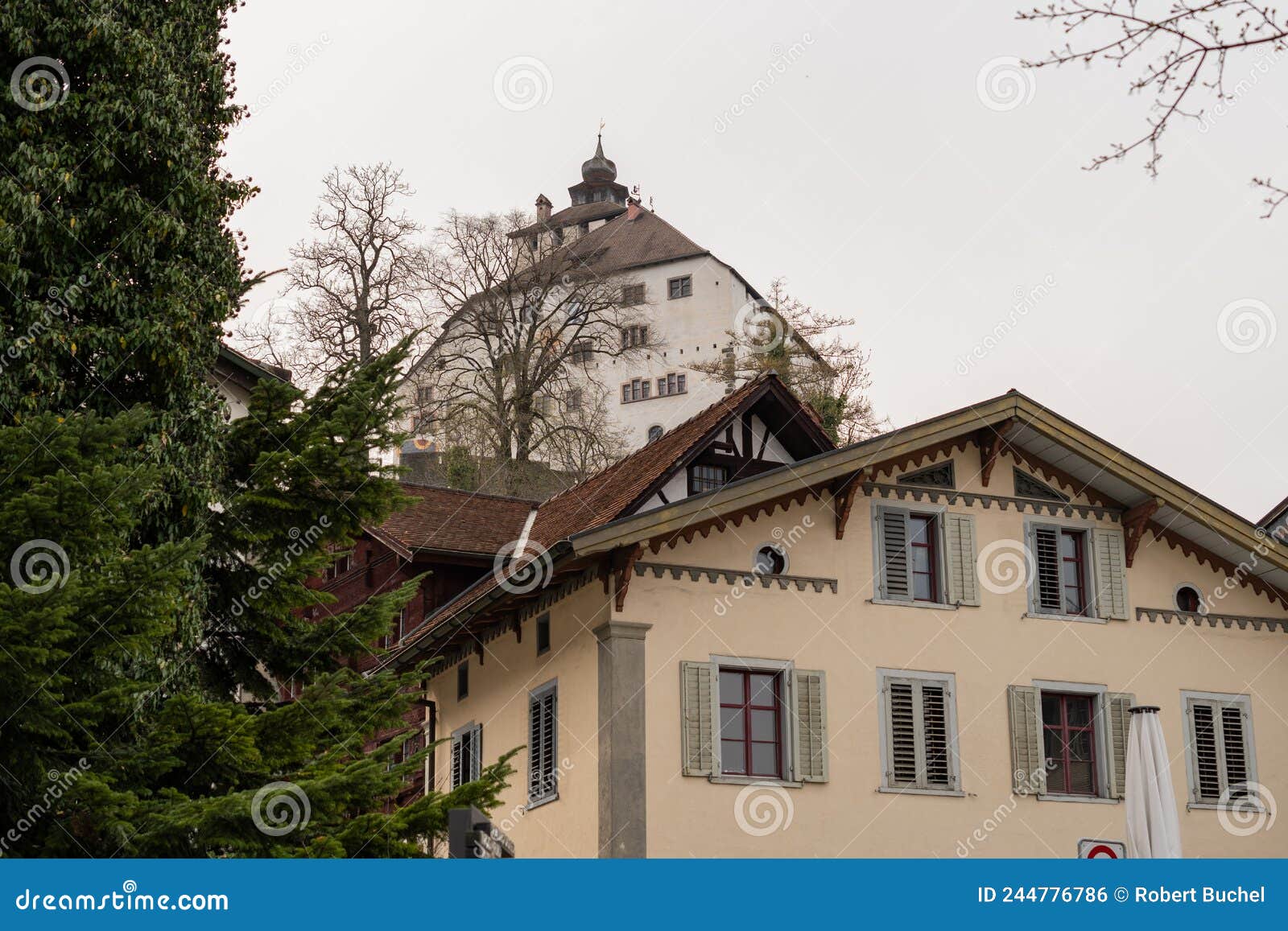 Werdenberg Castle in Buchs in Switzerland Editorial Photo - Image of ...
