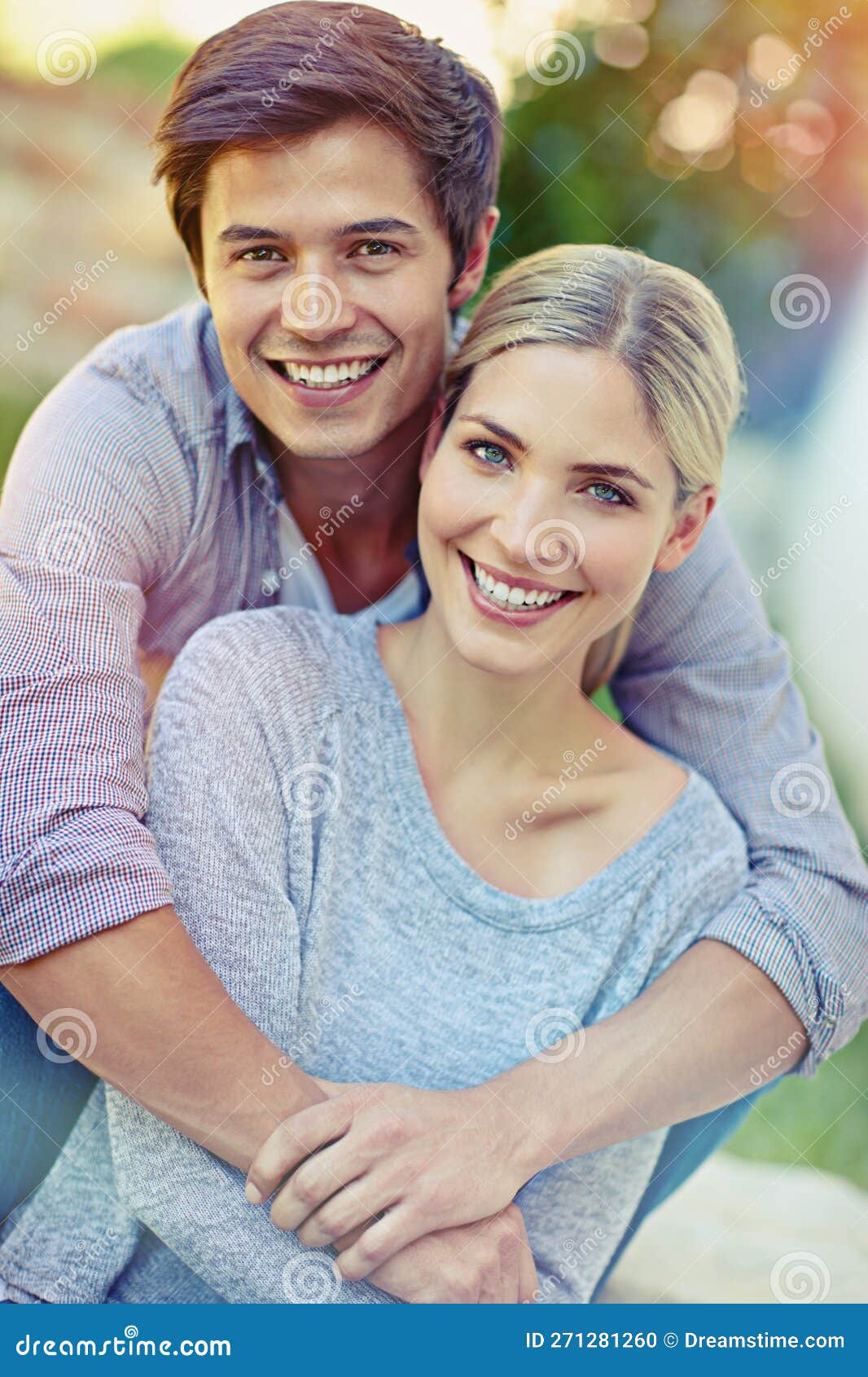 Were Just Better Together Portrait Of A Happy Young Couple Enjoying An