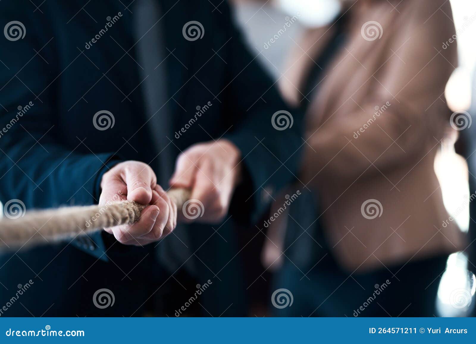 Were Stronger As a Team. a Group of Unrecognizable Businesspeople ...