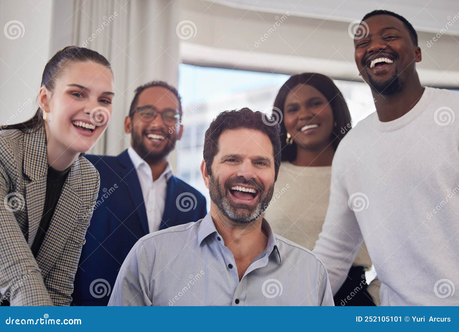 Were a Team of Hard Workers. a Group of Businesspeople in a Meeting at ...