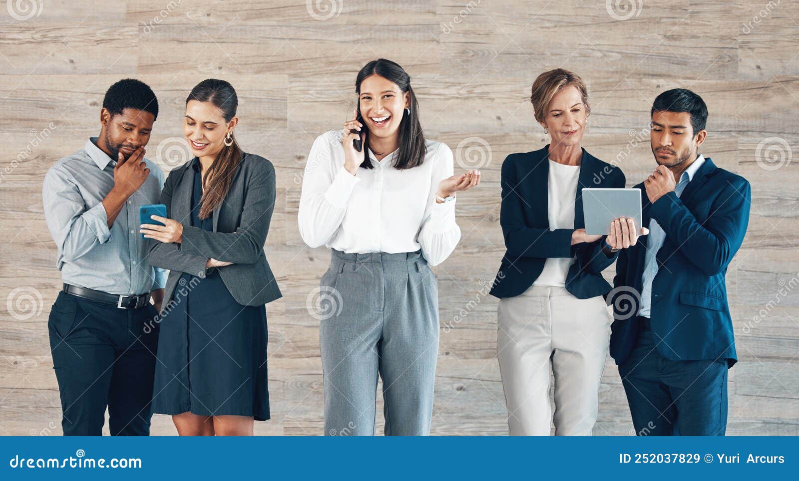 Were a Team of Modern Technology Users. a Diverse Group of ...