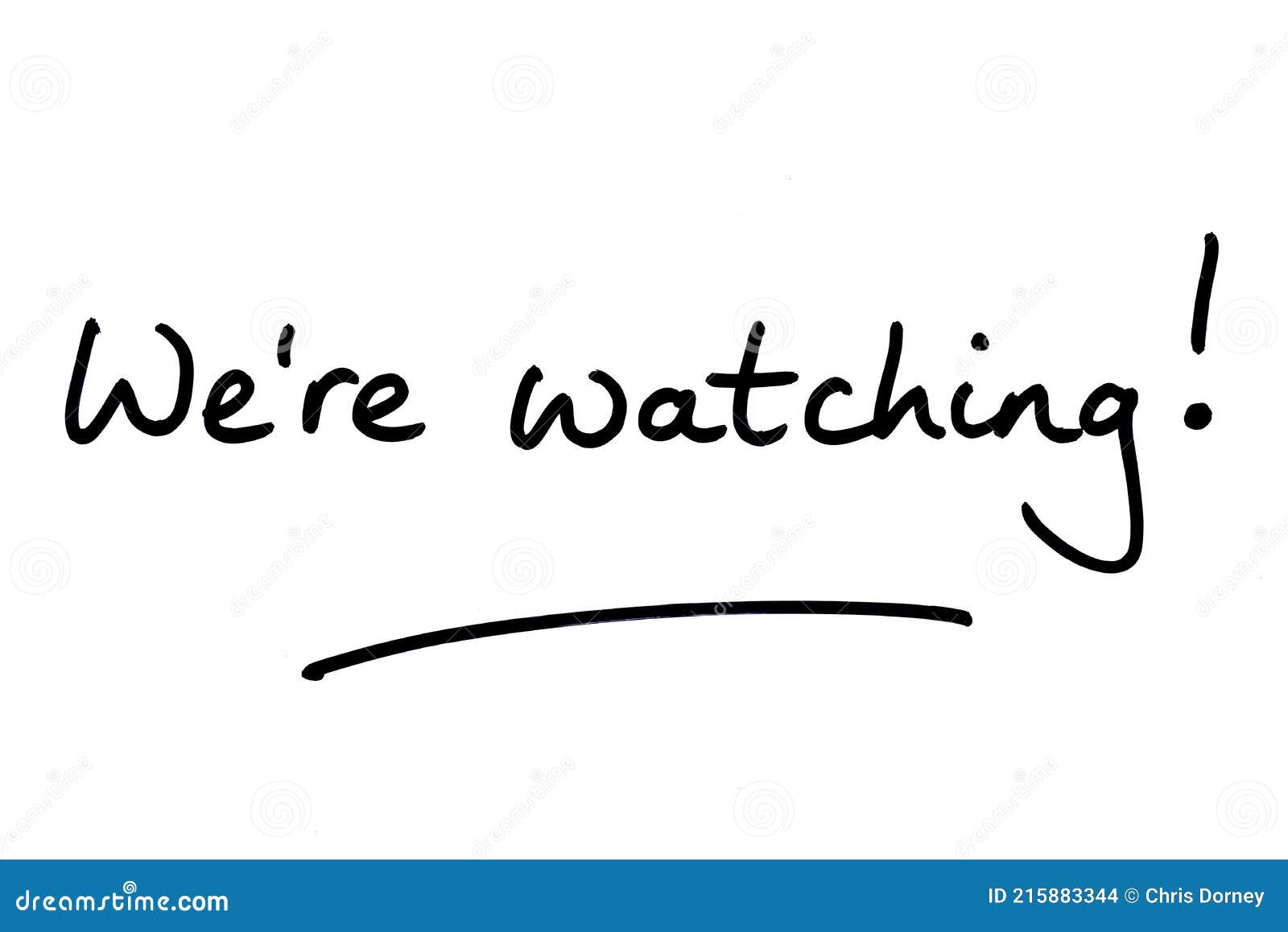 Were watching stock illustration. Illustration of danger - 215883344