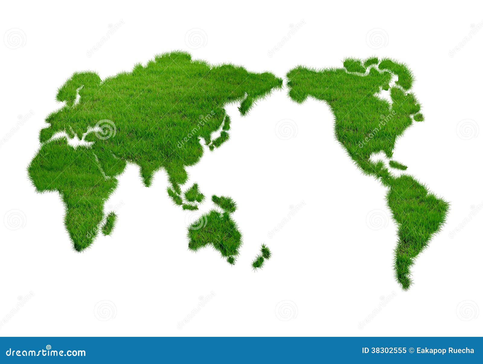 Wereld, groen gras, stock illustratie. Illustration of nave - 38302555