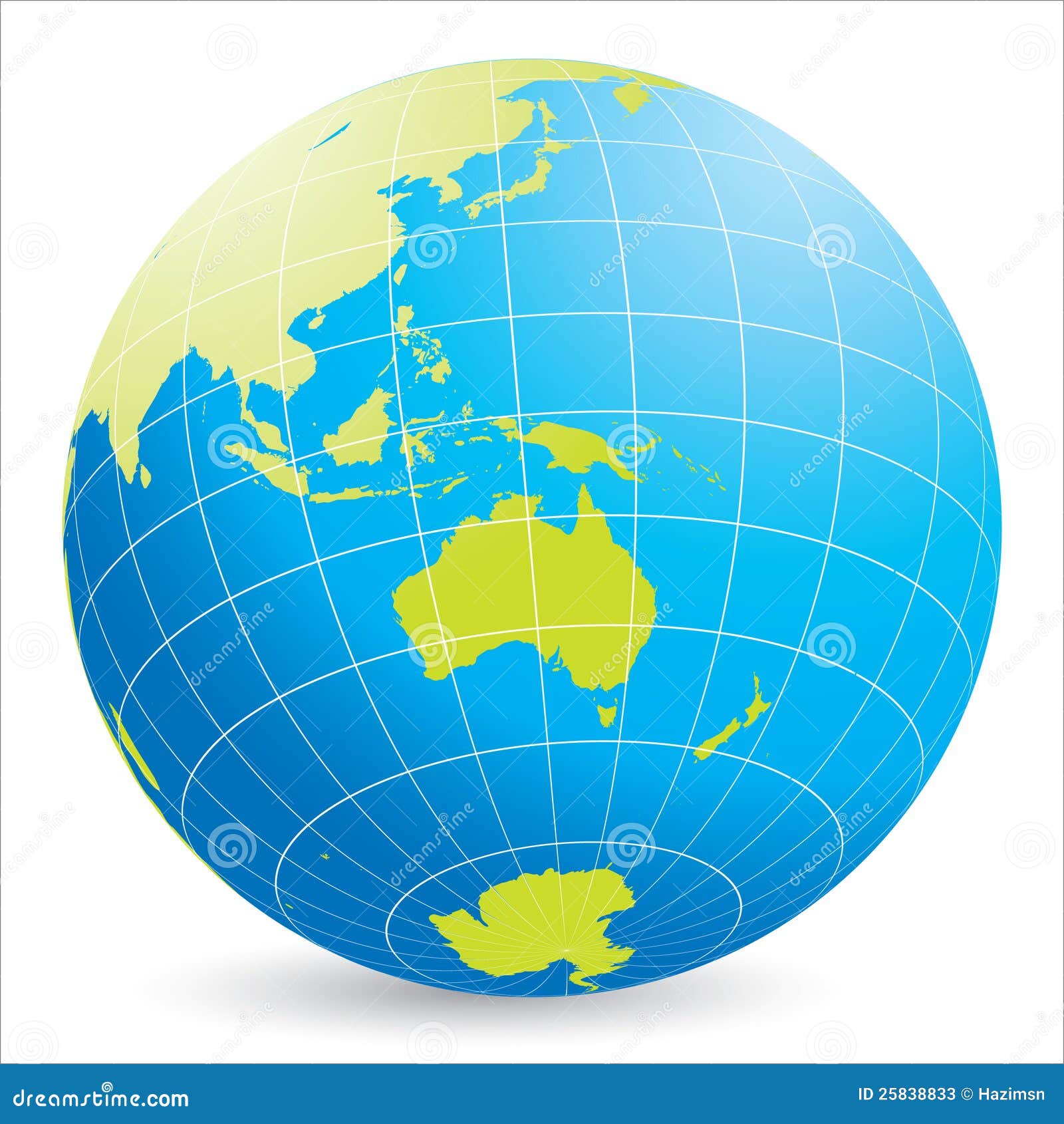 Wereldbol stock illustratie. Illustration of illustratie - 25838833