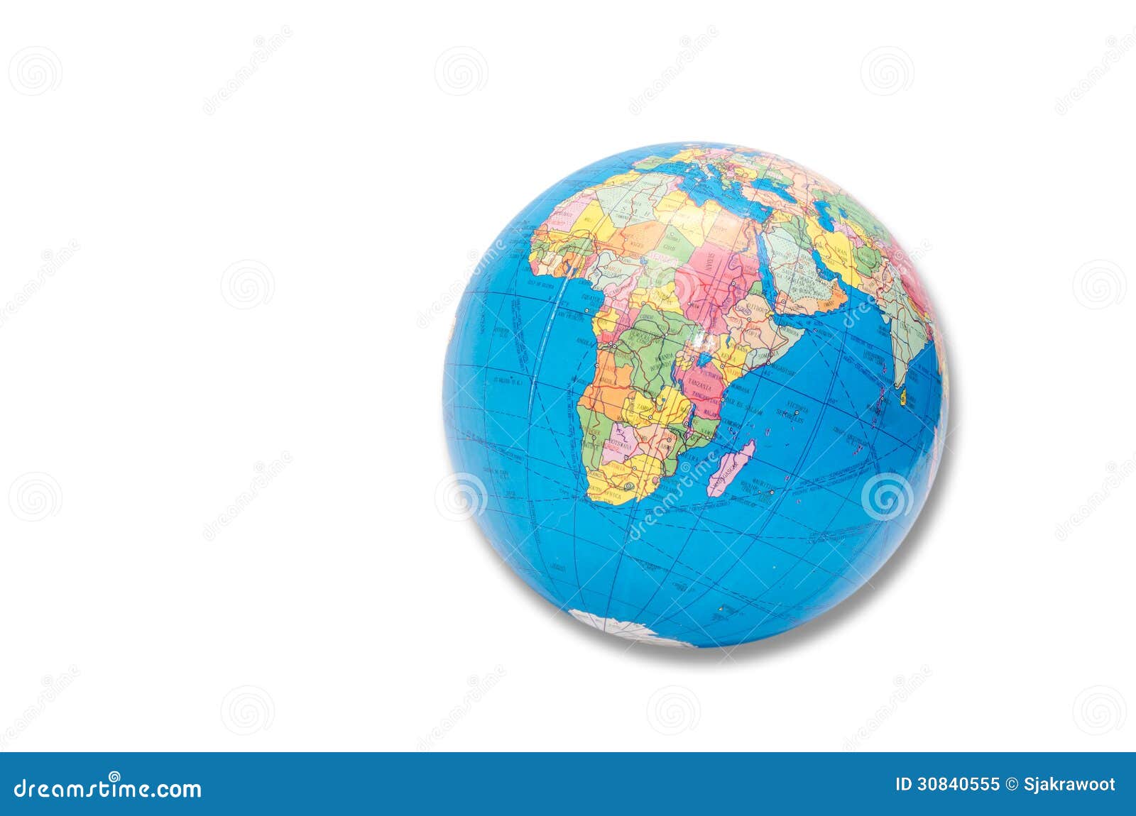 Wereldbol stock afbeelding. Image of aarde, brazilië - 30840555