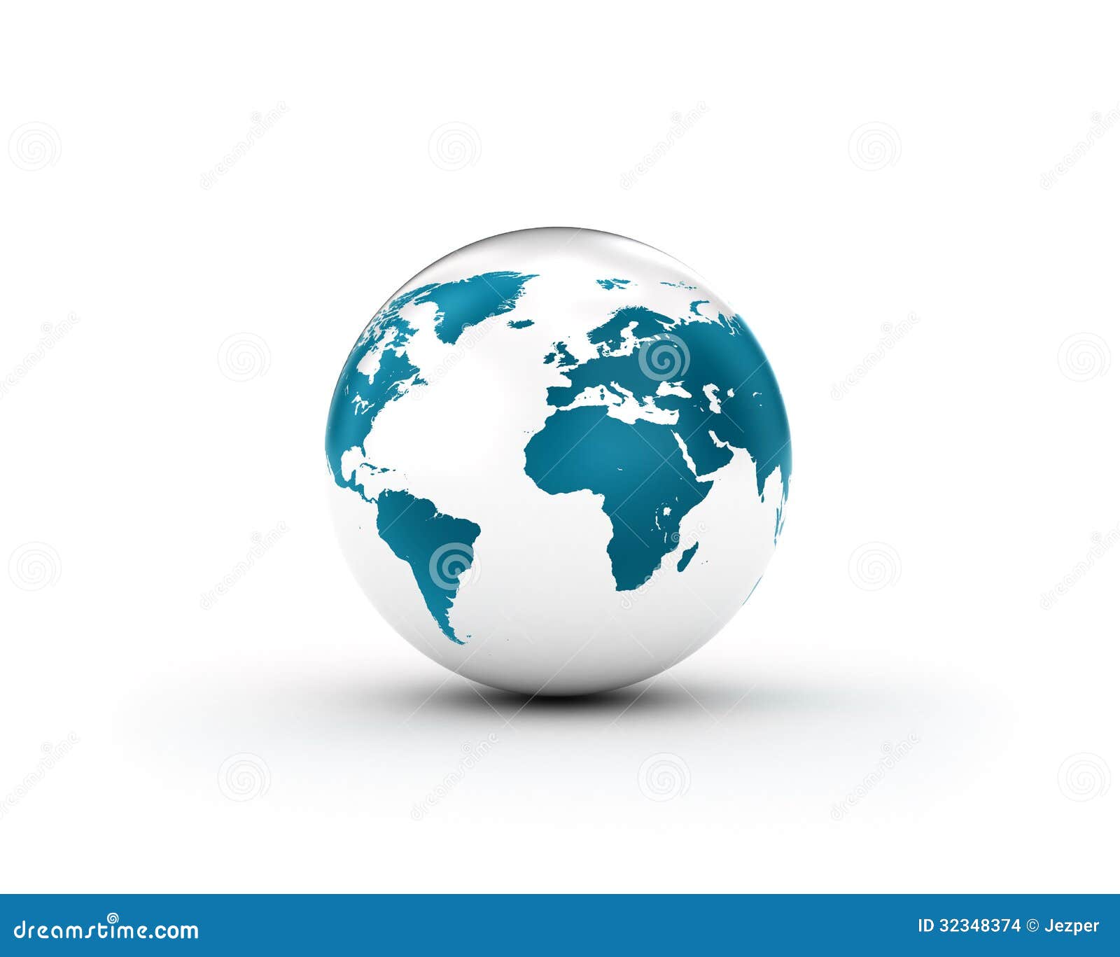 Wereldbol stock illustratie. Illustration of planeet - 32348374