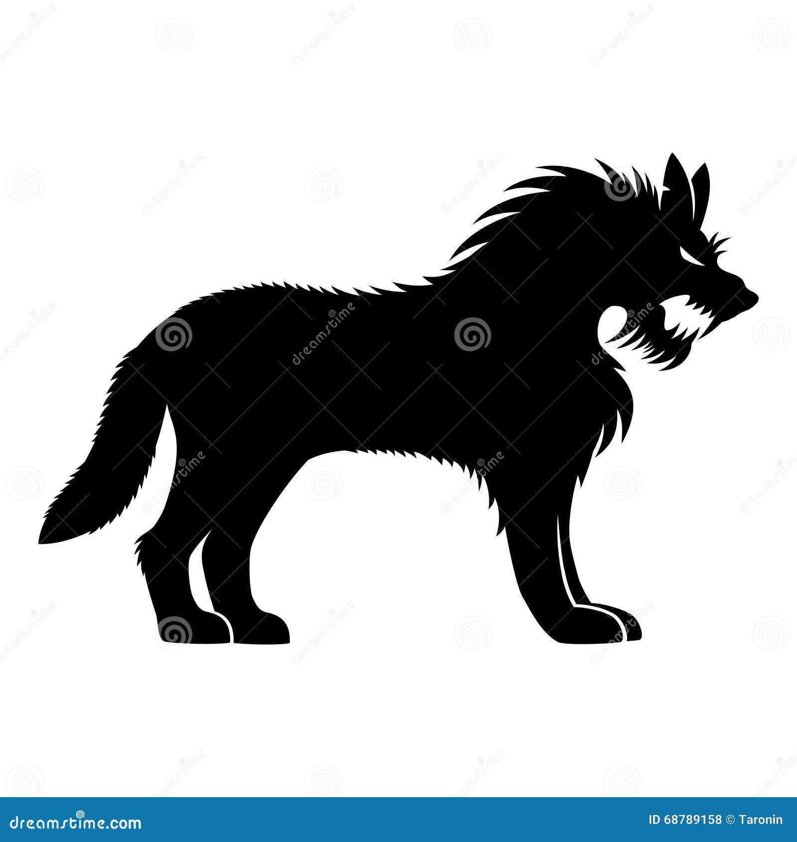 Black Sign Ophiuchus On A White Background. Hand-drawn Zodiac Symbol ...