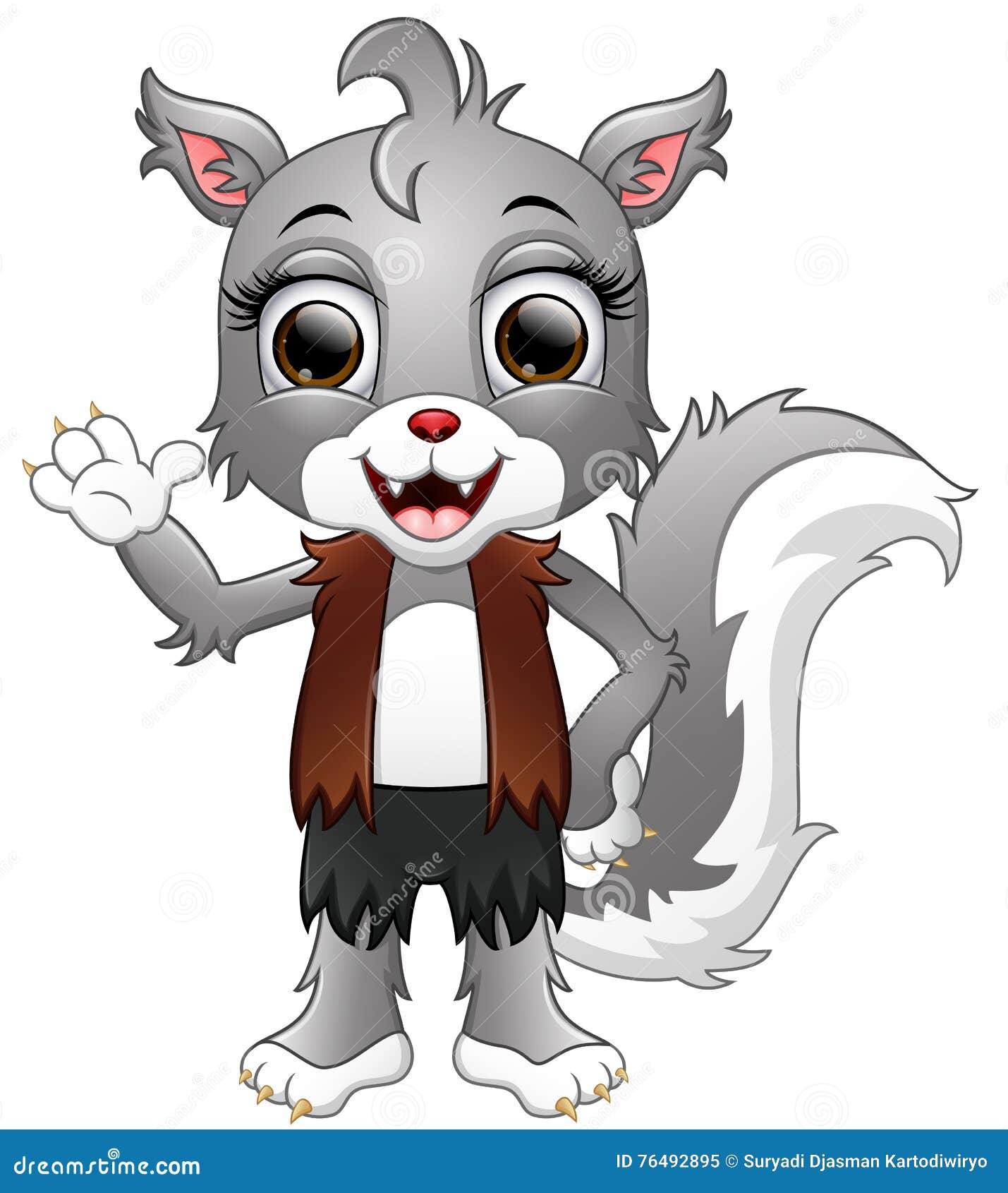 Werewolf Cartoon | CartoonDealer.com #77979755