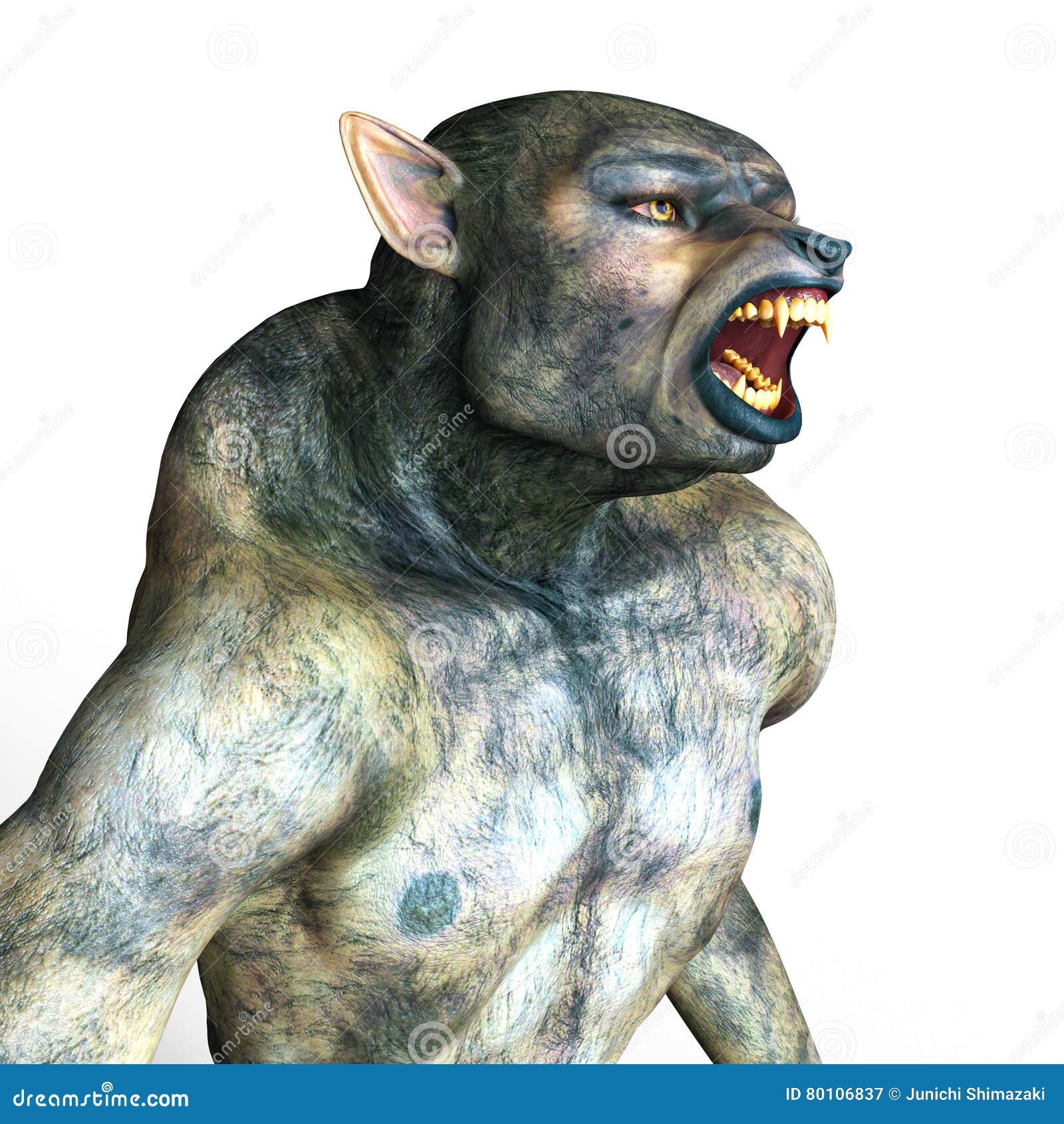 Werewolf Stock Illustration Illustration Of Wolf Horror 80106837