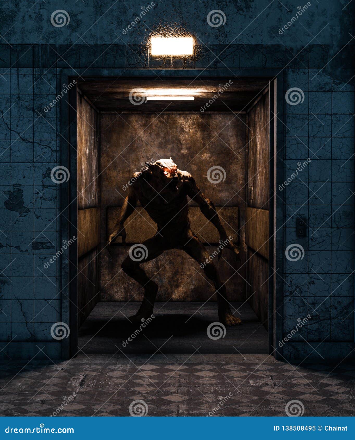 Elevator Ghost Scorpion