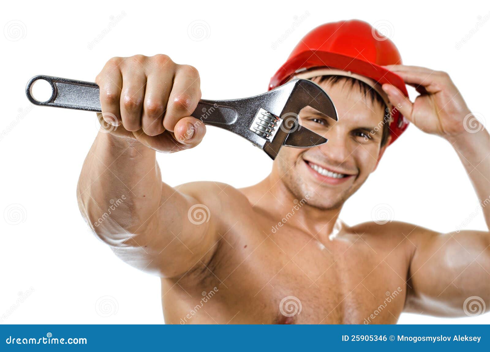 Werkman stock foto. Image of helm, assembleur, baan, vuil - 25905346