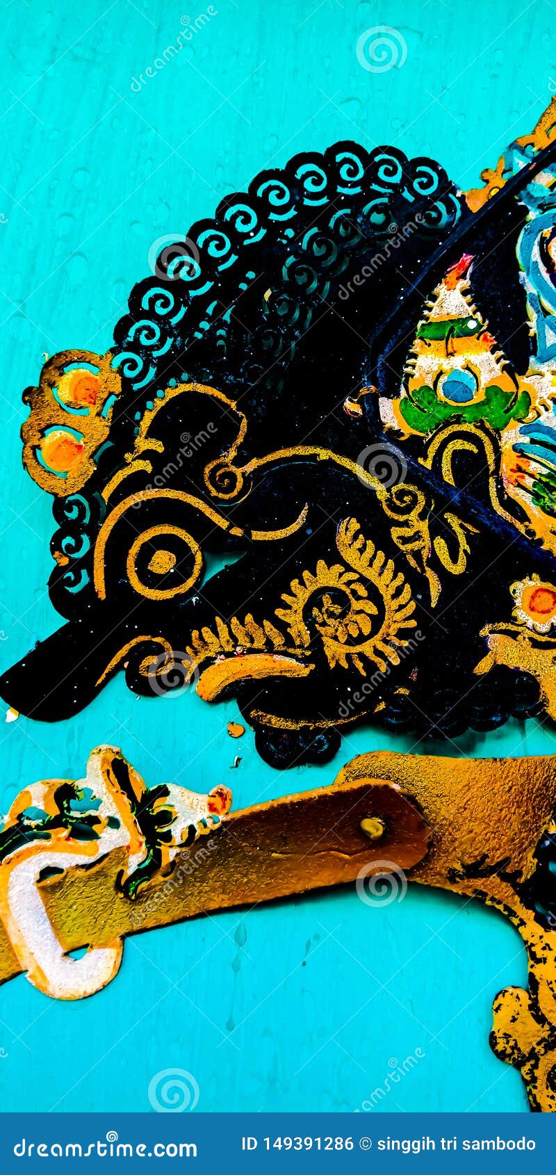 Werkudara stock photo. Image of traditional, puppet - 149391286