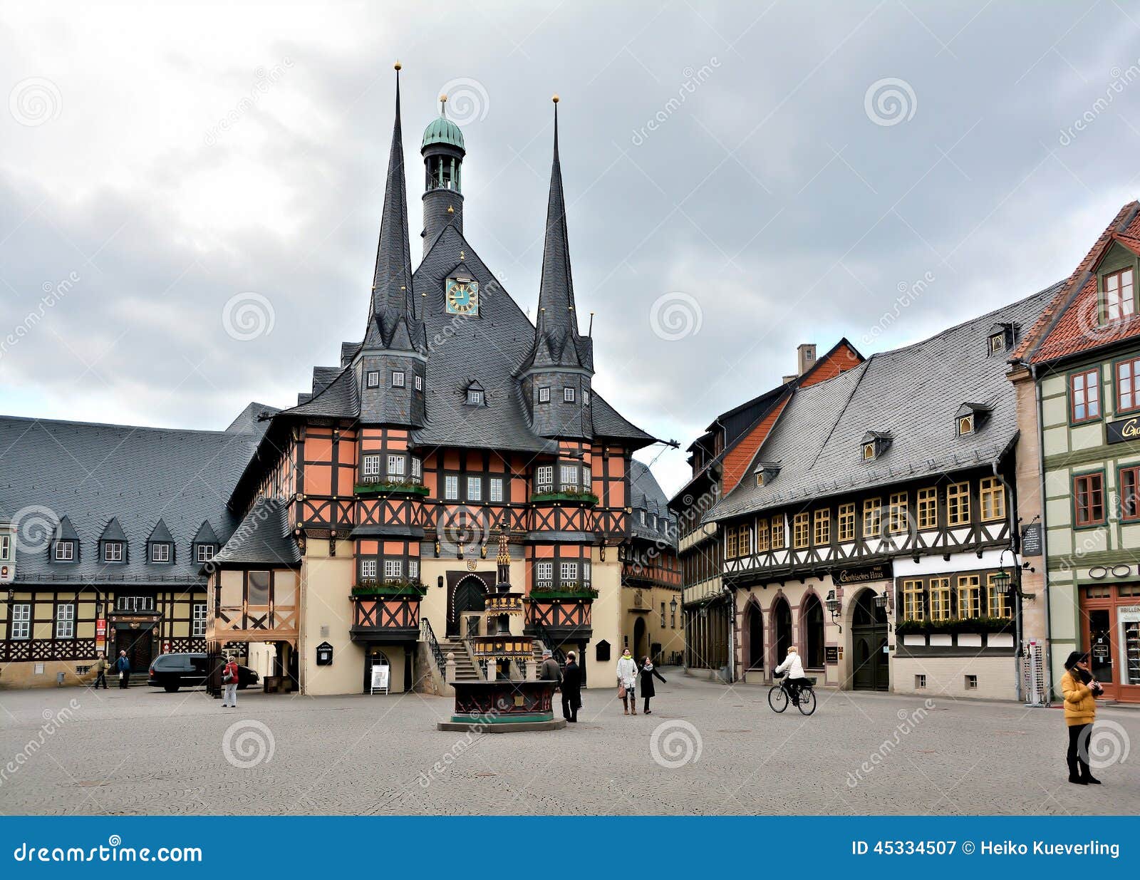 Wernigerode editorial photography. Image of view, cityscape - 45334507