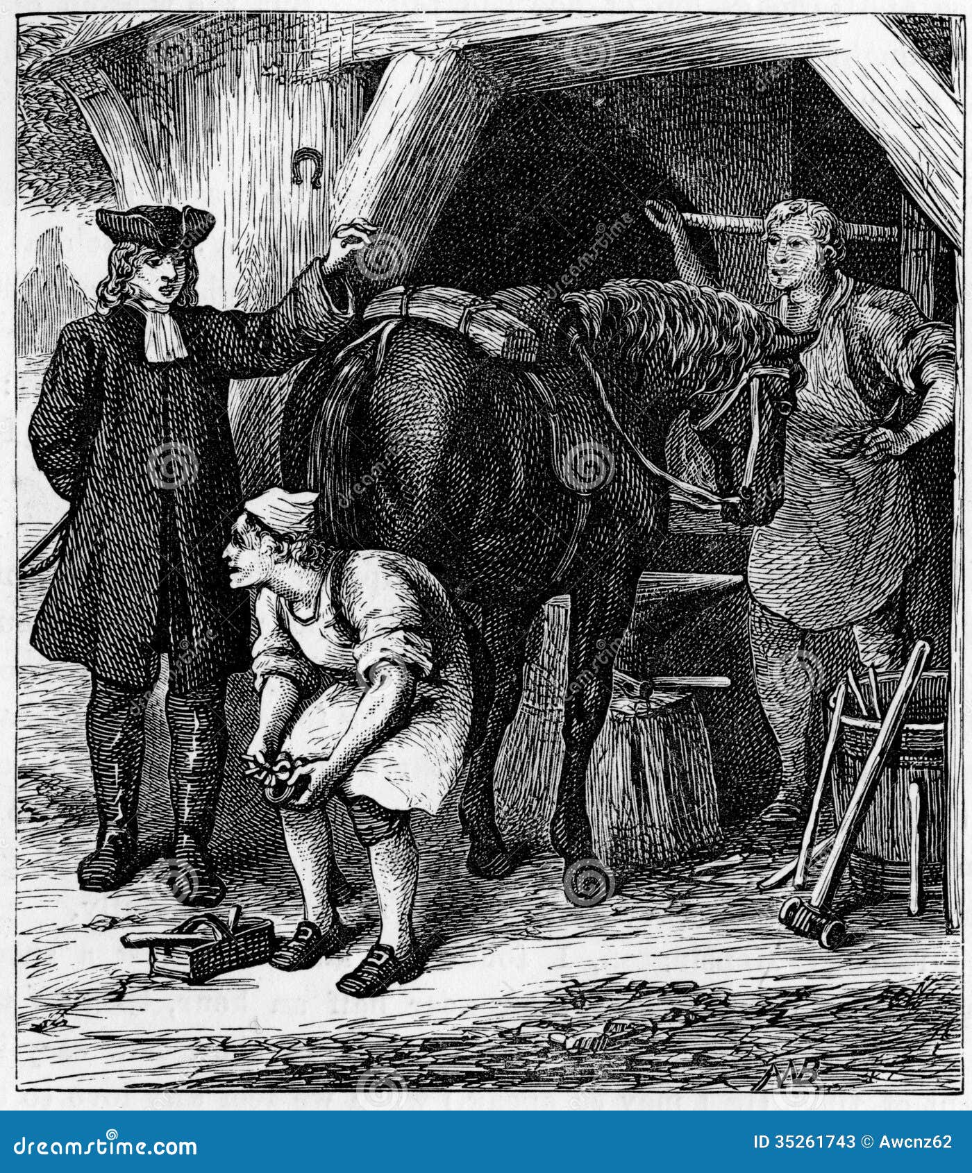 Farrier Cartoons, Illustrations & Vector Stock Images - 1723 Pictures ...