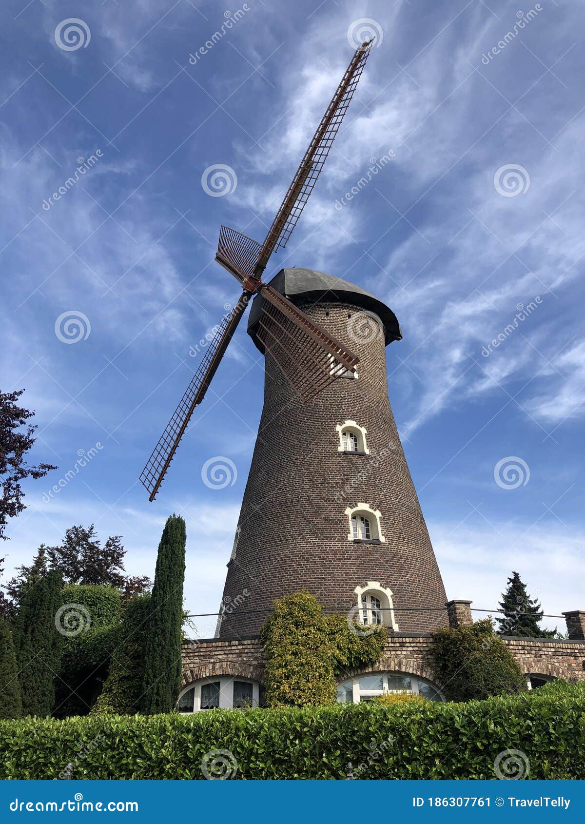 Wessling Windmill in Hamminkeln Germany Editorial Photo - Image of ...