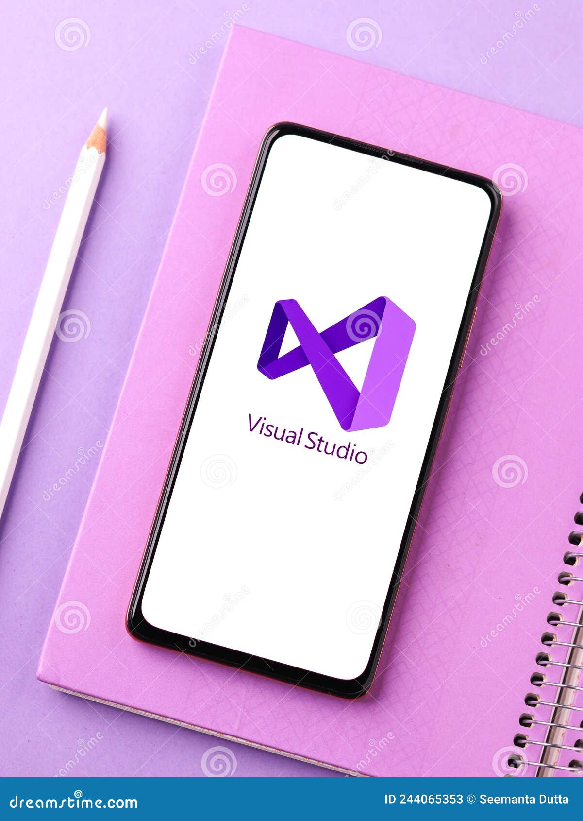 Visual-studio-code On Paper Texture Editorial Image | CartoonDealer.com ...