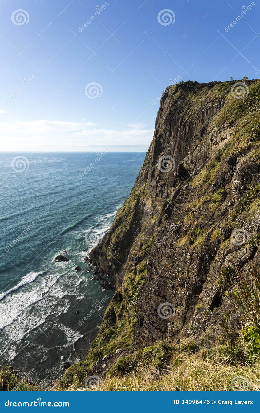 West Coast Auckland stock photo. Image of landscape, surf - 34996476