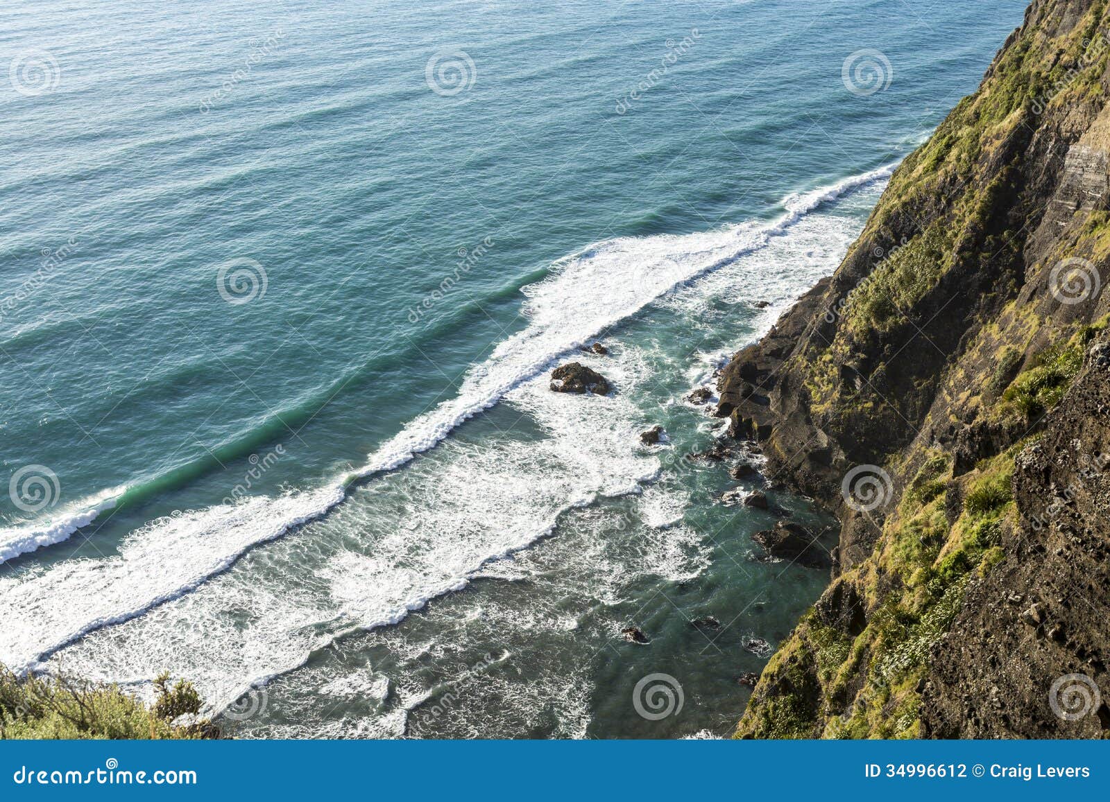 West Coast Auckland stock photo. Image of landscape, cliffs - 34996612