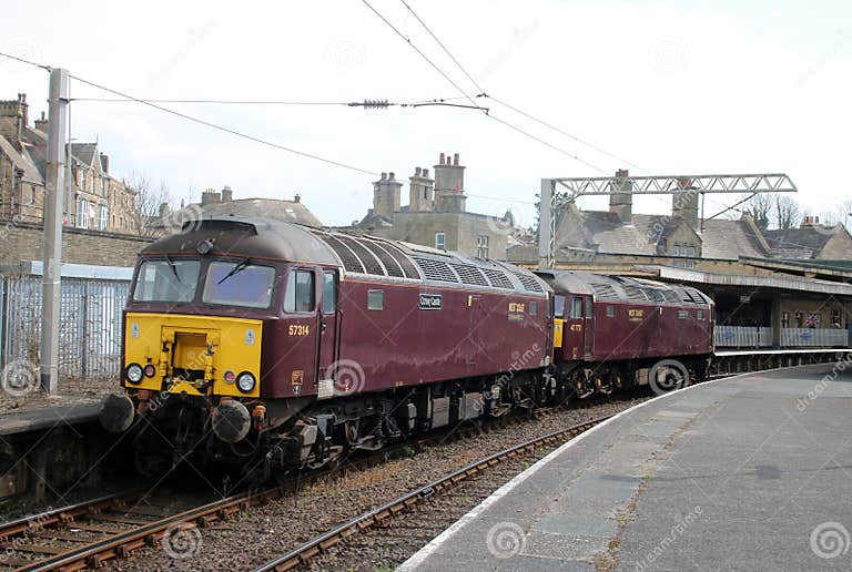 West Coast Railway Company Class 47, 57 Carnforth Editorial Image ...
