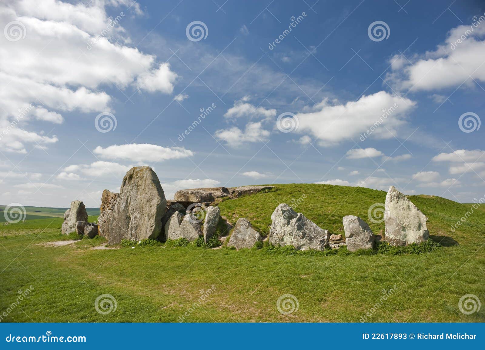Ley Long Barrow 3,500 BC | Cotswold-Severn Stock Image | CartoonDealer ...