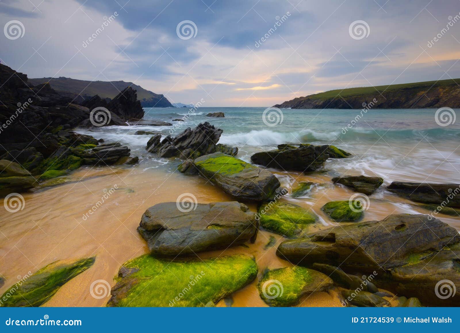 West Kerry Coastline stock image. Image of beach, summer - 21724539