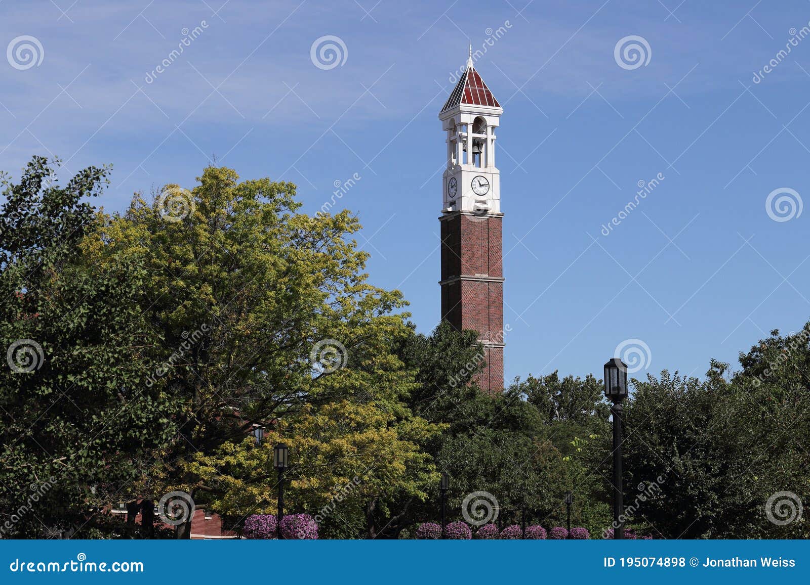 Purdue Bell Tower. the Current Bell Tower Was Constructed in 1995 on ...