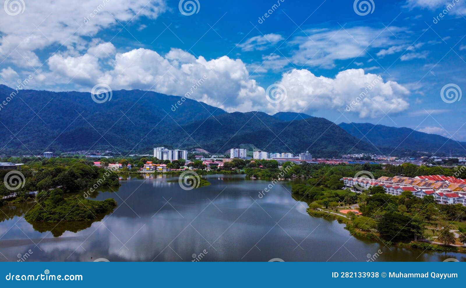 West Lake Walk View at Kampar, Perak Stock Photo - Image of tourism ...