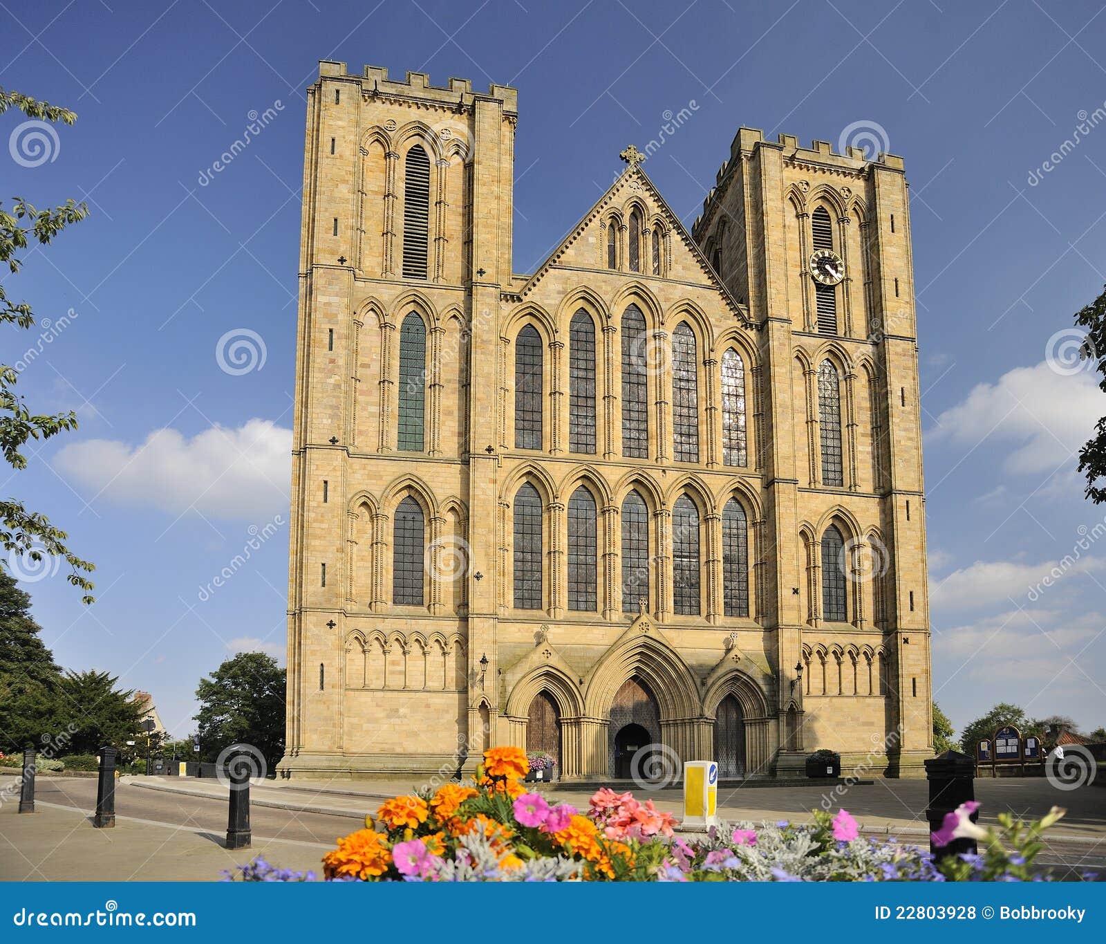 West, Main Entrance, Ripon Cathedral Stock Photo - Image of exit ...