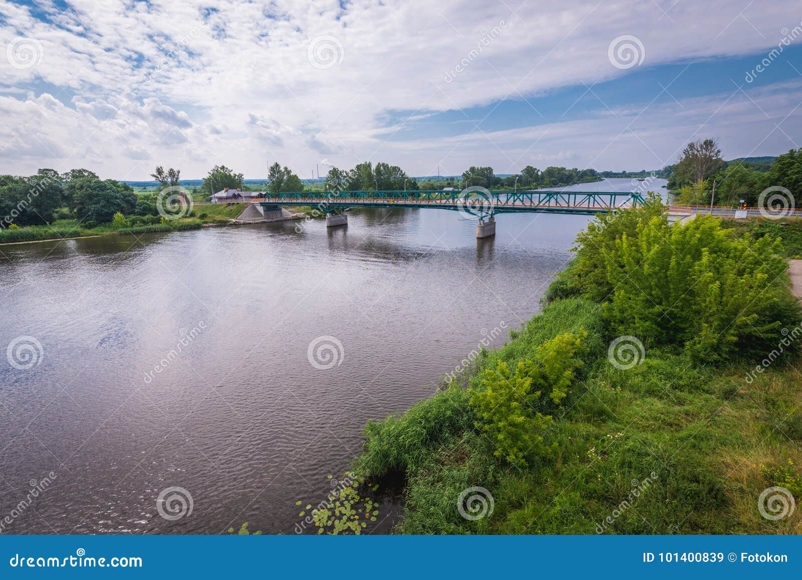 West Oder River stock image. Image of border, oder, regalica - 101400839