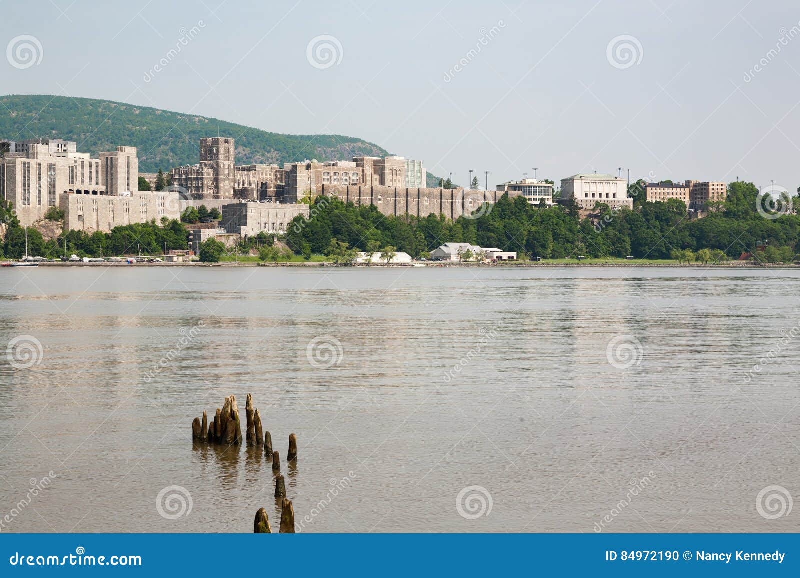 West Point stock photo. Image of school, overcast, point - 84972190