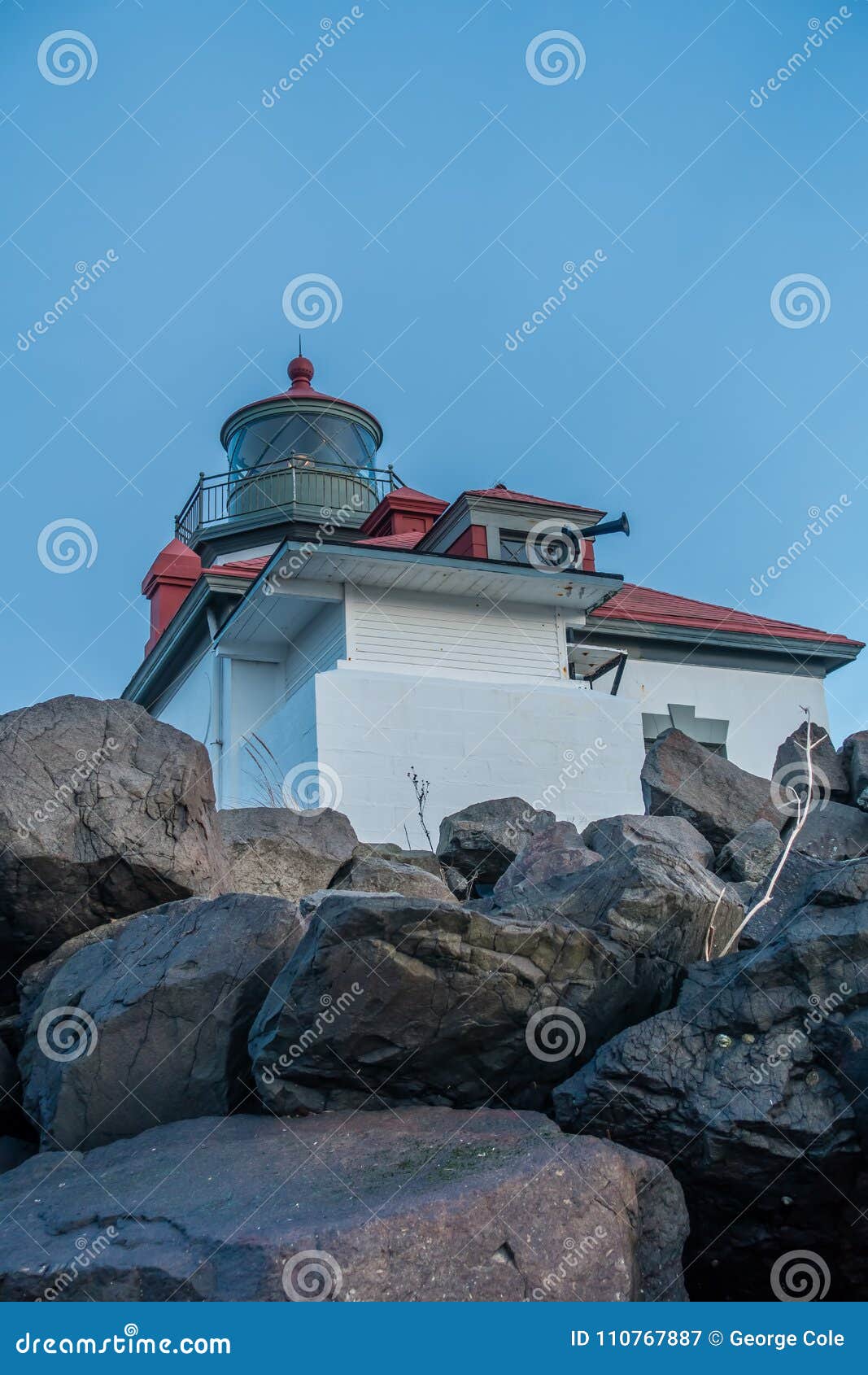 West Seattle Lighthouse 5 stock image. Image of washington - 110767887