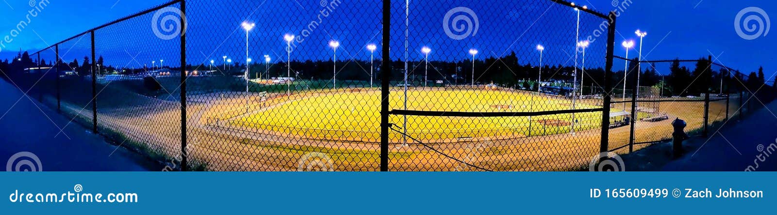 West Seattle Westwood Baseball Field Stock Image - Image of west ...