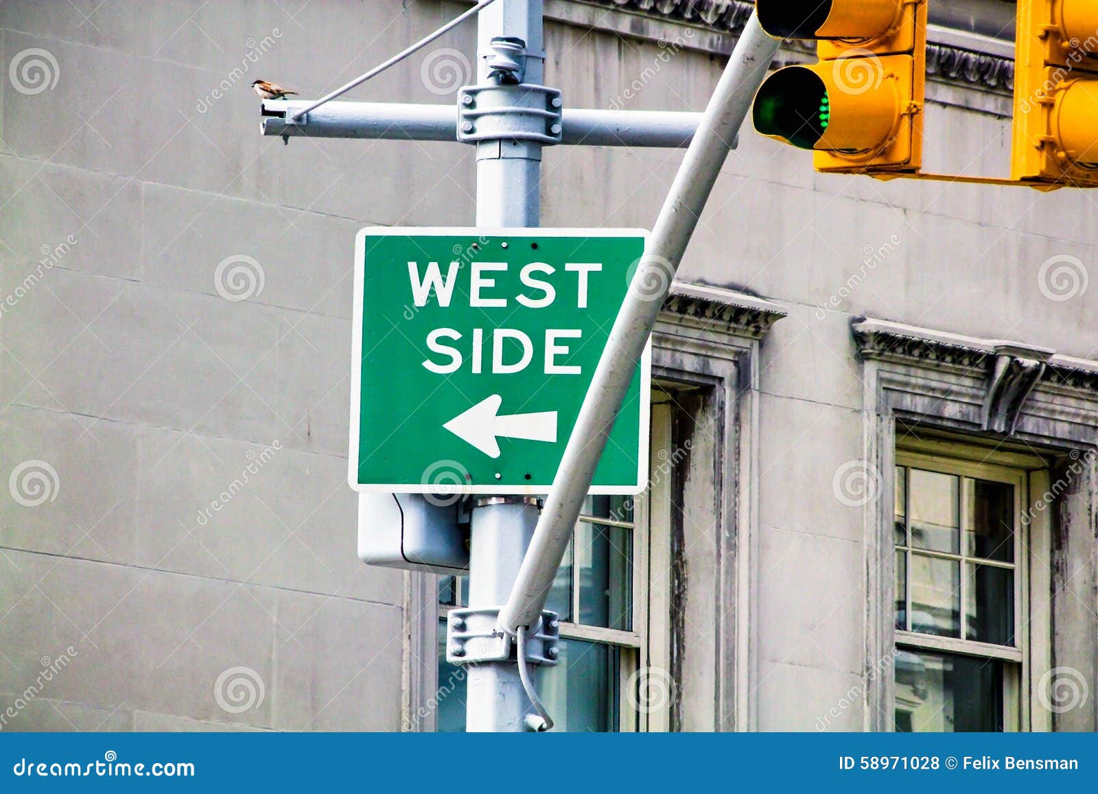 West Side sign stock photo. Image of side, street, sign - 58971028