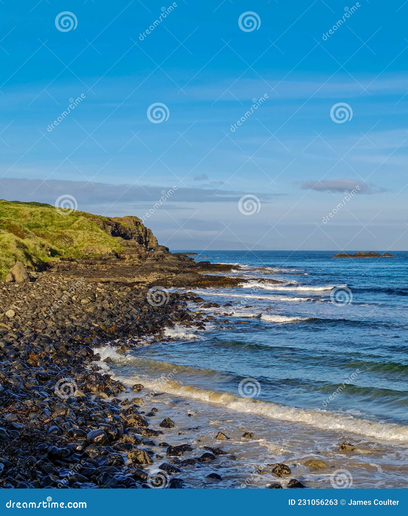 West Strand Portrush stock image. Image of portrush - 231056263