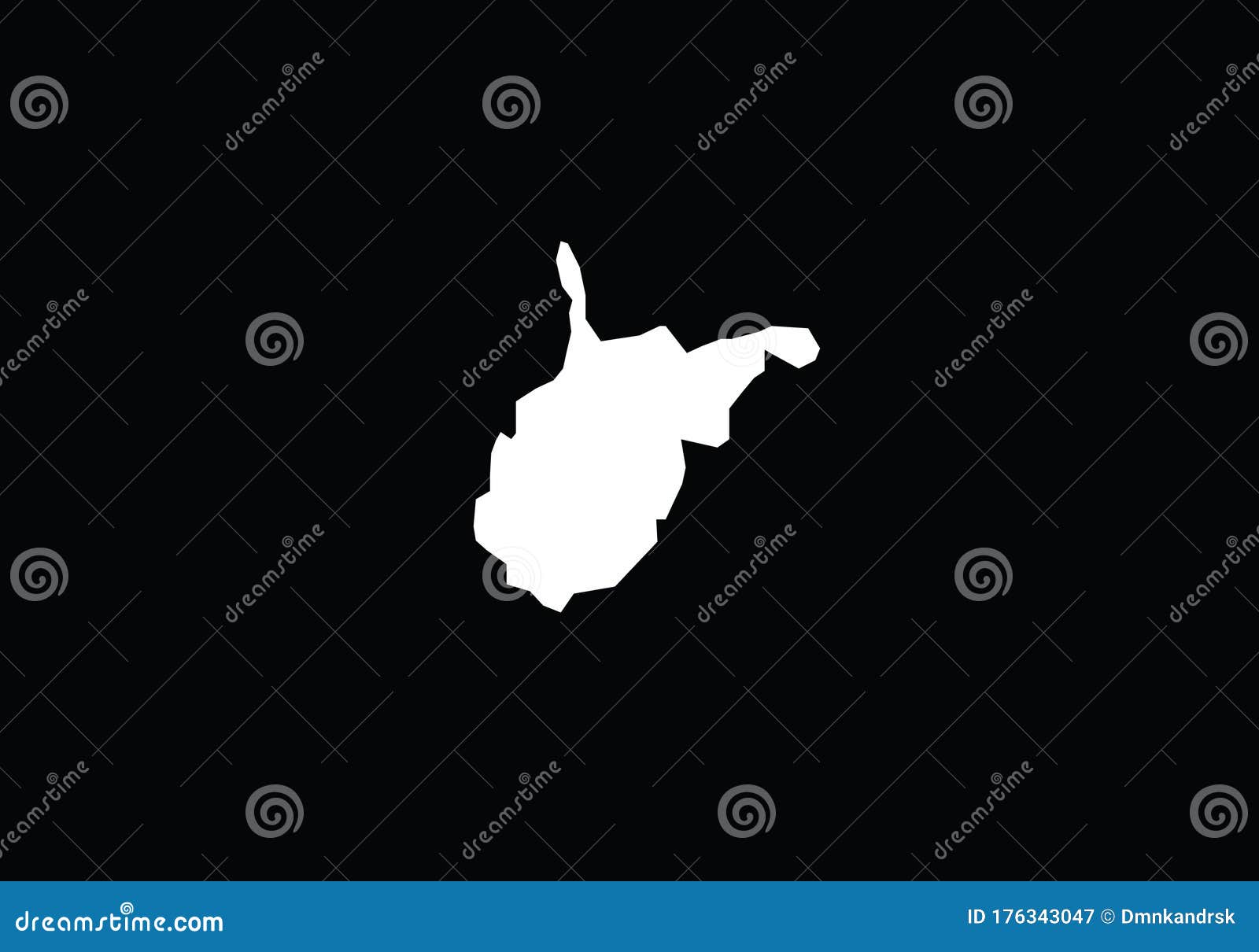 West Virginia Map State Shape America Borders Stock Vector ...