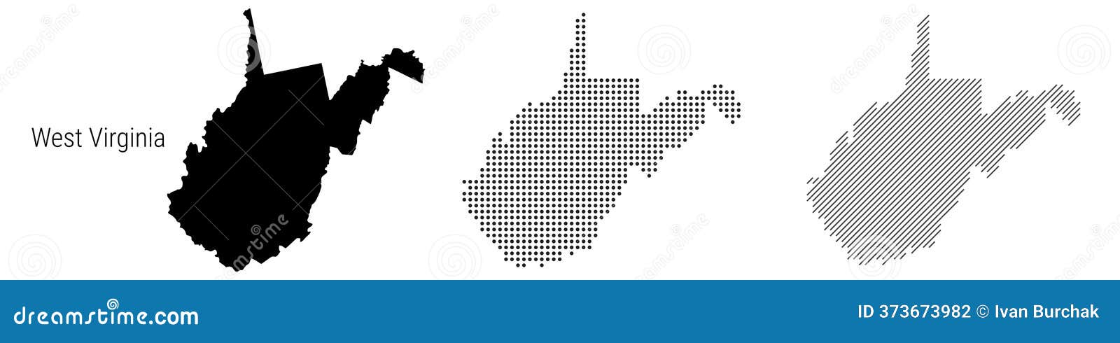 Virginia - Detailed Editable Political Map With Labeling. Vector ...