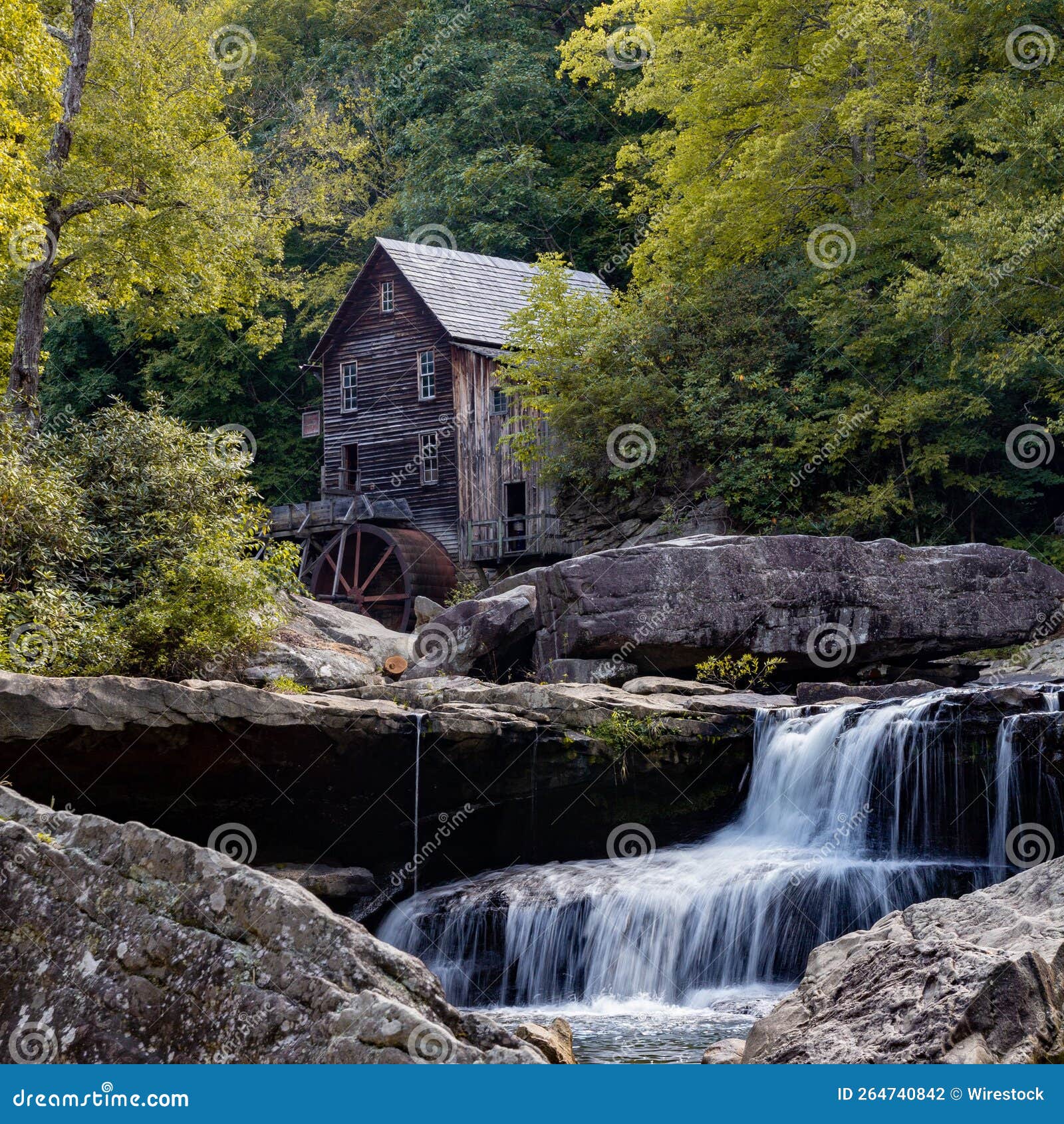 West Virginia Waterfall Trail Stock Photo - Image of nature, water ...