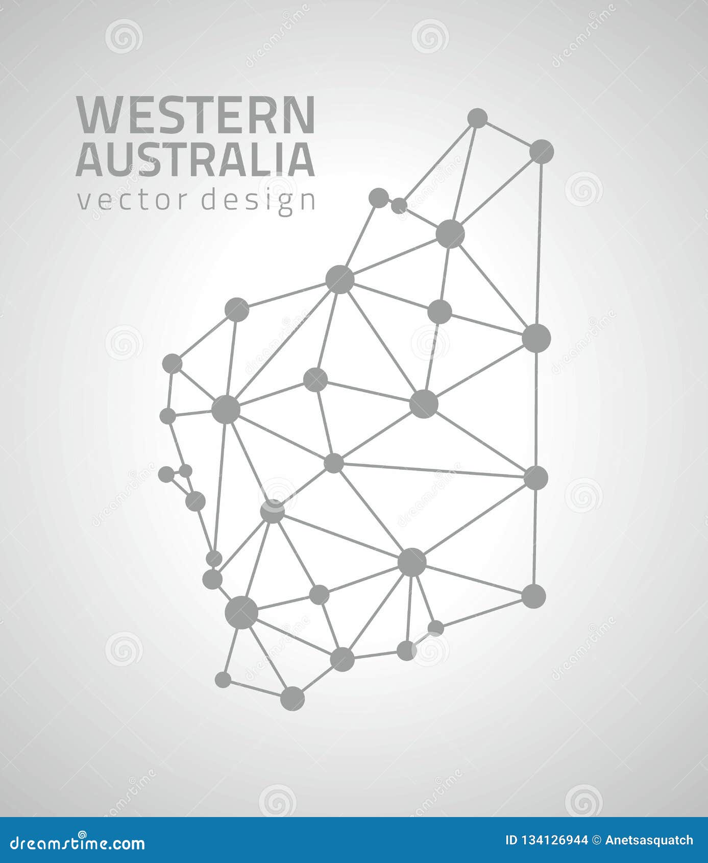 Western Australia Vector Dot Grey Outline Triangle Perspective Modern ... Western Australia Vector Dot Grey Outline Triangle Perspective Modern ...