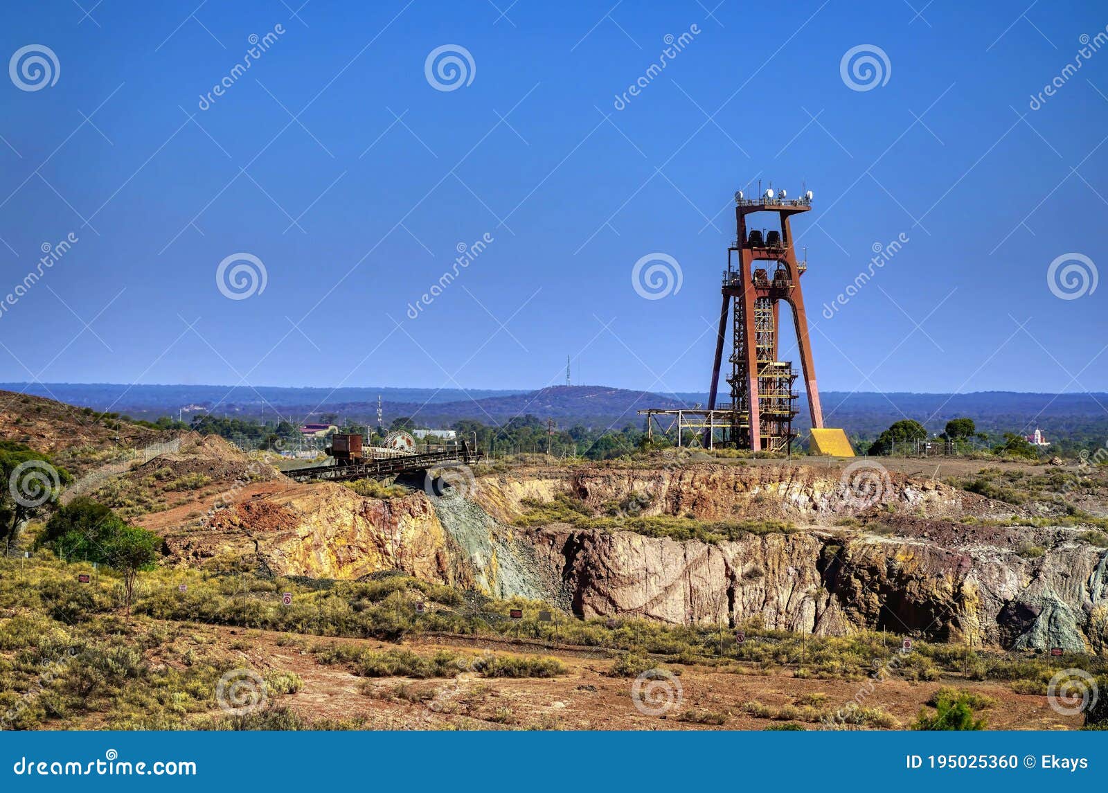 Western Australia Mining Town of Kalgoolie Stock Photo - Image of ...