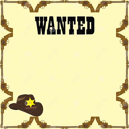 Western Backgroung and Frame Stock Vector - Illustration of isolated ...