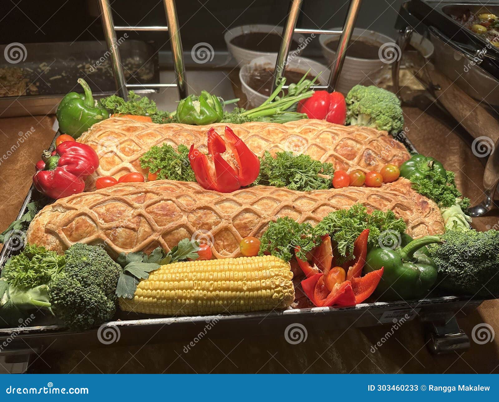 Western Bread in a Buffet Counter Stock Image - Image of counter, bread ...