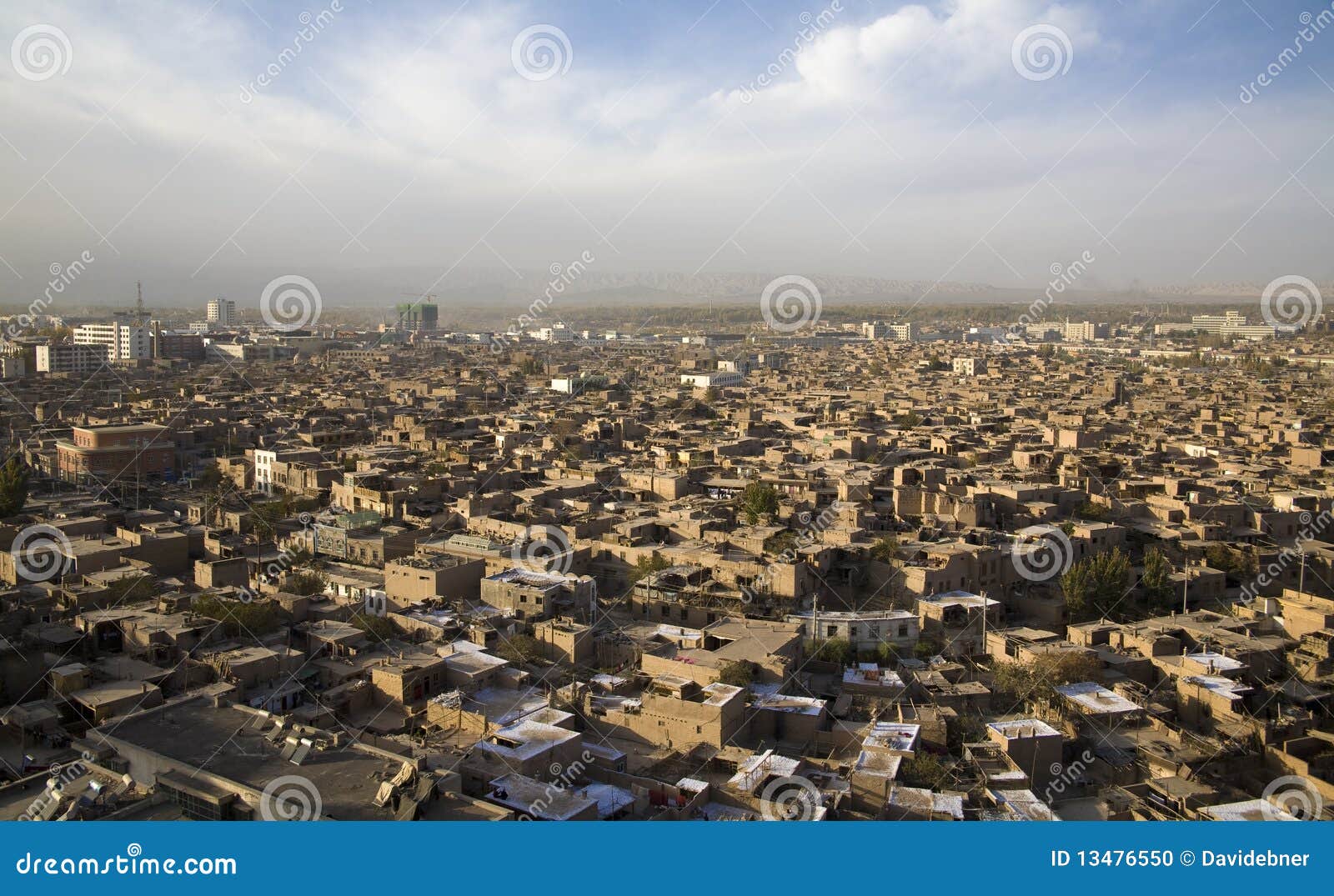 Western China Morning stock photo. Image of overlook - 13476550