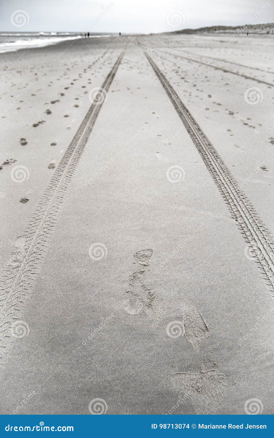 The Western Coast of Denmark Stock Photo - Image of western, denmark ...