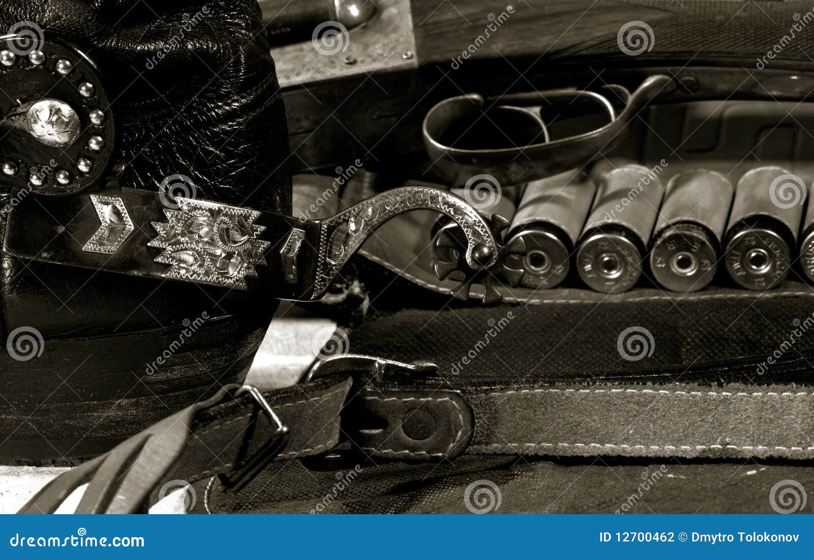 Western cowboy still life stock photo. Image of straps - 12700462